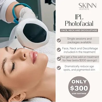 IPL Photofacial Burbank | SKINN Aesthete